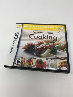 Personal Trainer: Cooking for the Nintendo DS Original case & manual ...