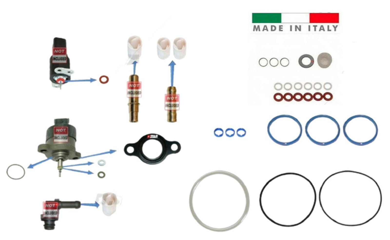 Bosch Common Rail CP1 CP1K/S Diesel High Pressure Pump Repair Kit ...