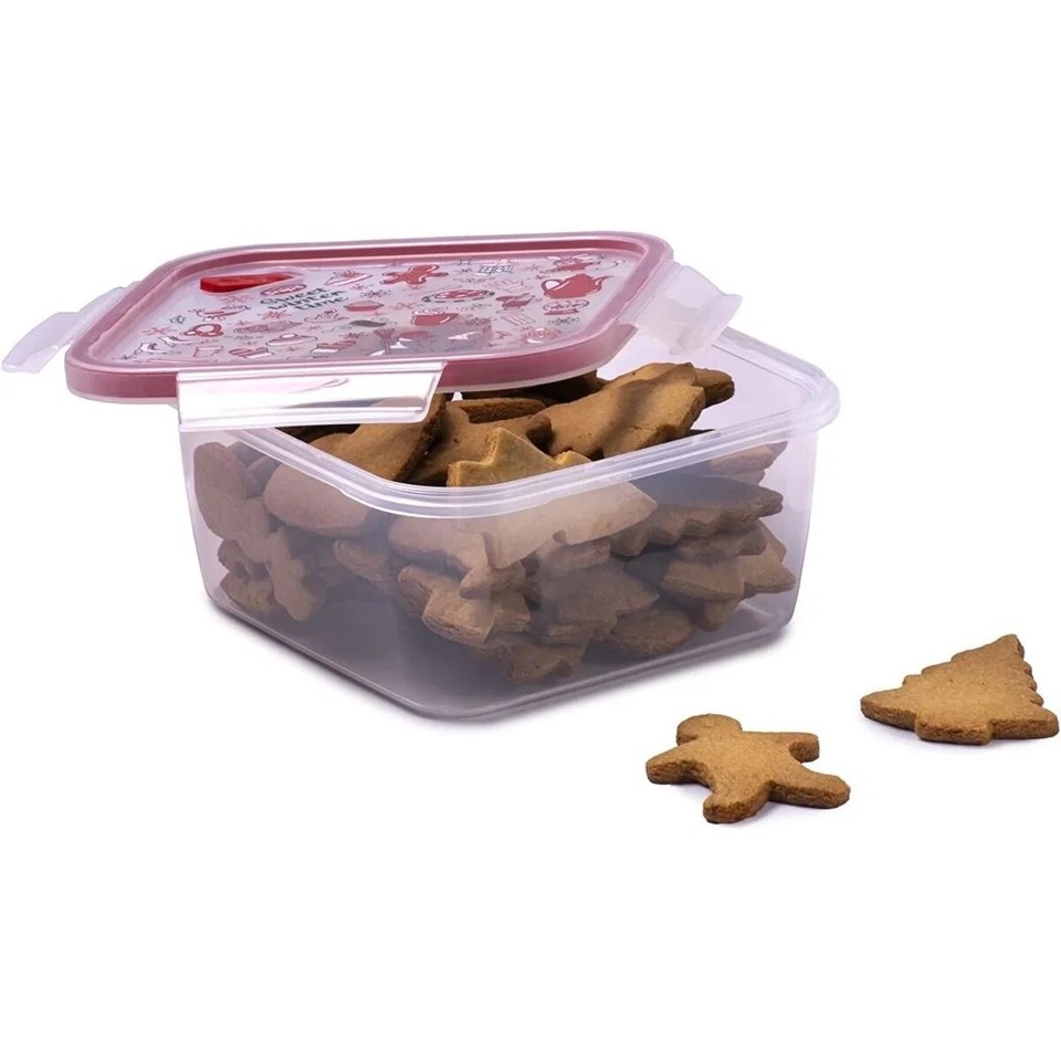 Snips Snipslock Christmas / Winter Holiday 1.4L Food Keeper / Storage ...