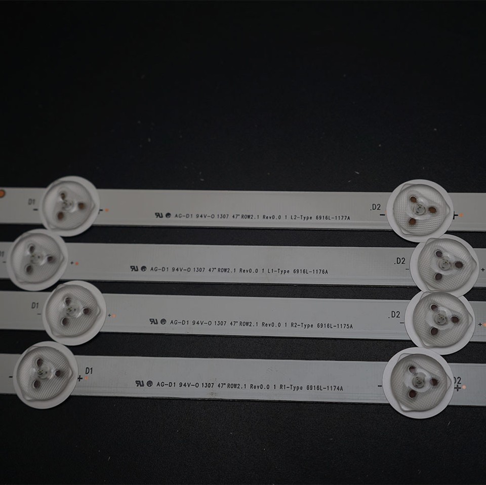 12pcs LED Backlight Strips 6916L-1174A/1175A /1176A /1177A for LG ...