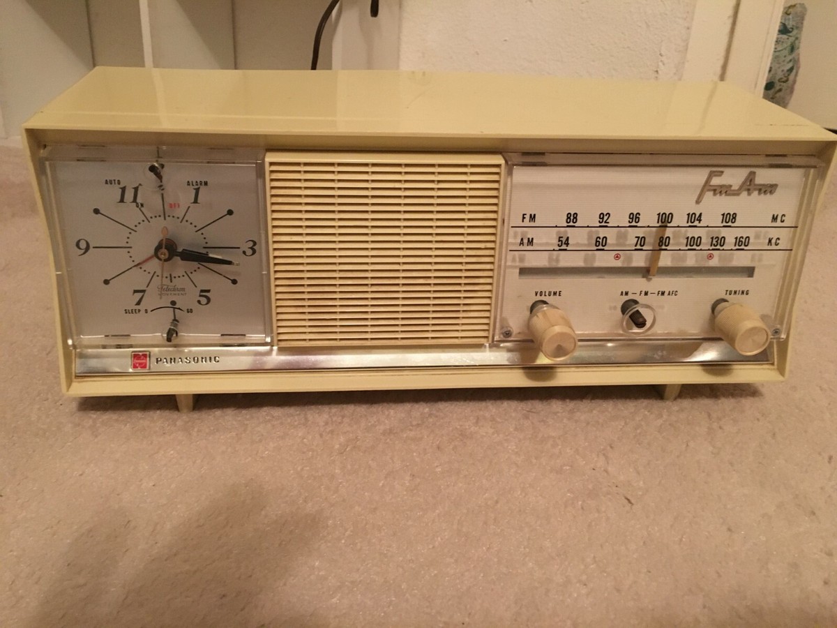 Panasonic Clock Radio 1960