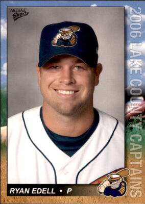 2006 Lake County Captains Multi-Ad #9 Ryan Edell Lexington ...