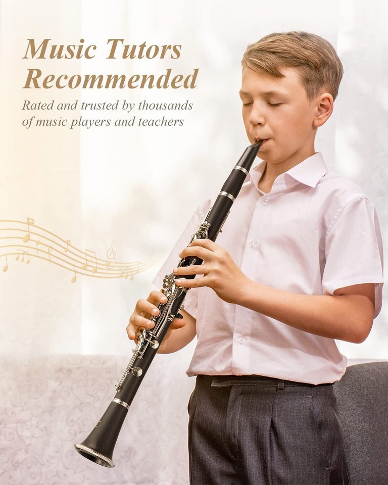 Eastar Concert Clarinet Set Student / Intermediate School Band ...