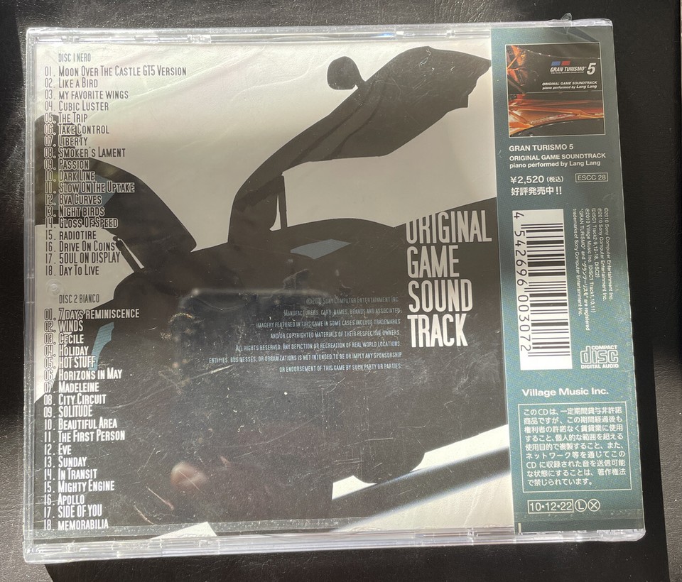 Gran Turismo 5 Origi - Gran Turismo 5 Original Game Soundtrack [New CD ...