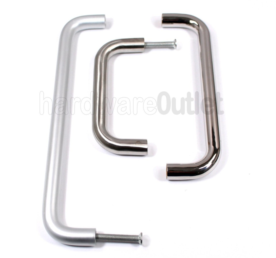 Bolt Through D HANDLE Fire Door Pull Handle 19mm Diameter 3 Finishes ...