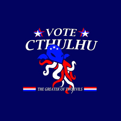 Cthulhu -Election tee | eBay