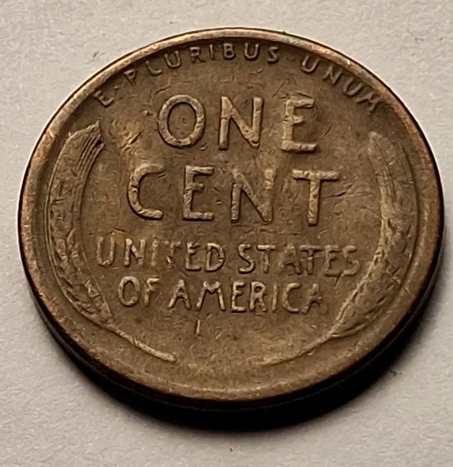1948 D Vintage US Lincoln Wheat Penny 1C One Cent Coin Circulated FREE ...