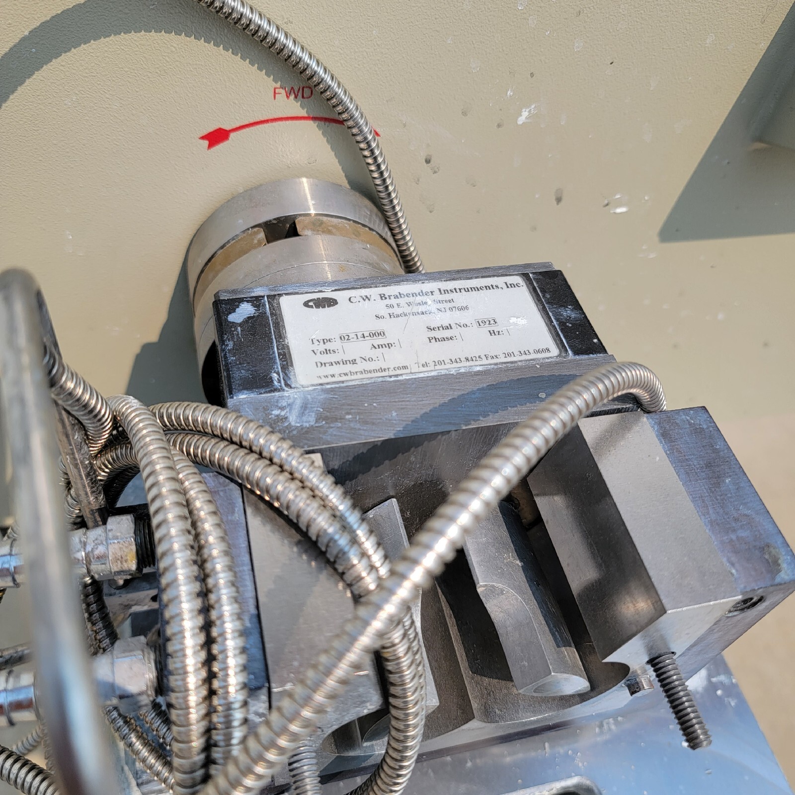 CWB CW Brabender ATR Plasti-Corder Torque Rheometer Extruder 01-46-000 ...