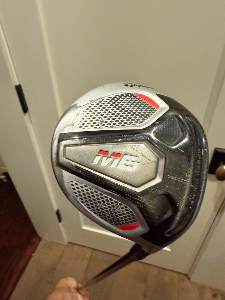 TaylorMade M6 3 Fairway Wood 15* Fujikura Atmos 5R Regular Graphite ...