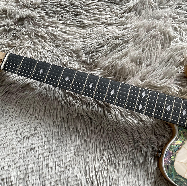 Custom TL Conch Material Top Electric Guitar S-S Pickups Strings Thru ...