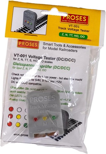 Bachmann Proses Train Track Voltage Tester N, HO, OO BAC39012 VT-001 | eBay