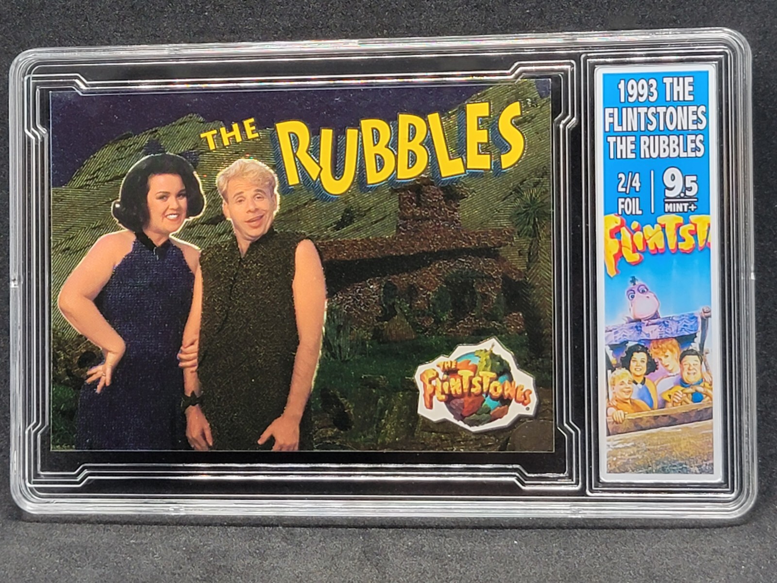 1993 Topps The Flintstones Movie Flint-Foil #2 The Rubbles Graded ...