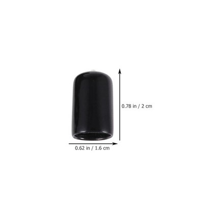 180 pcs Rubber Caps Protective Cover Dust-proof End Caps for Crews and ...