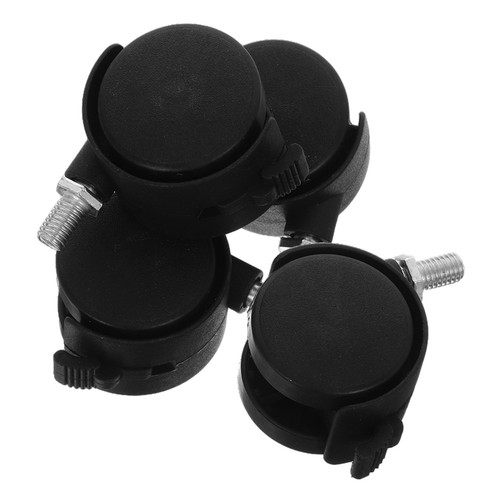 4 Pcs 1.5 Inch Floor Protecting Office Caster Wheels Furniture | eBay