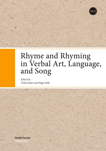 Rhyme and Rhyming in Verbal Art, Language, and Song by Fabb, Nigel ...