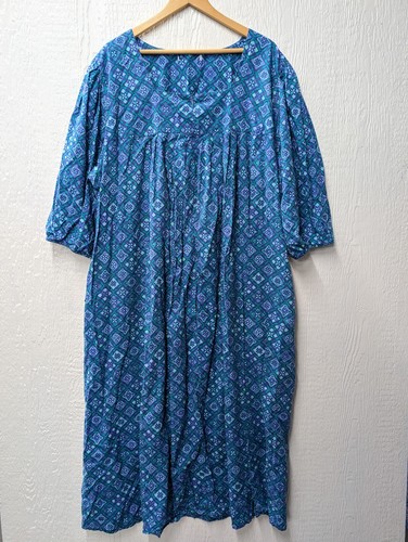 Only Necessities 100% Cotton Bib Front Lounger Mummu Kaftan Pockets ...