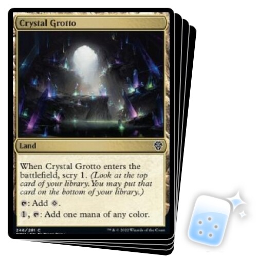 Crystal Grotto X4 M/NM Magic: The Gathering MTG Dominaria United | eBay