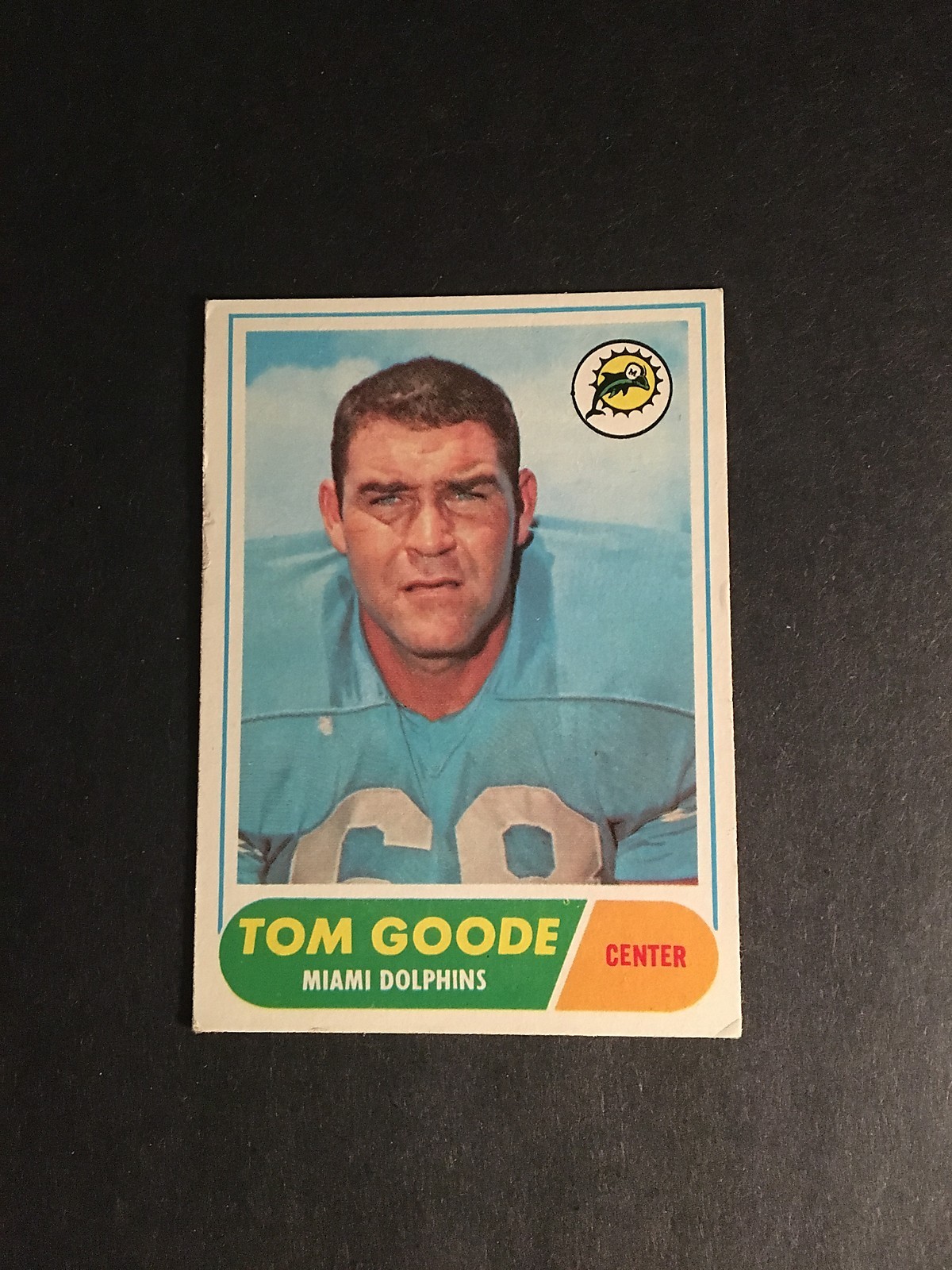 1968 TOPPS FOOTBALL #92 TOM GOODE VG-EX | eBay