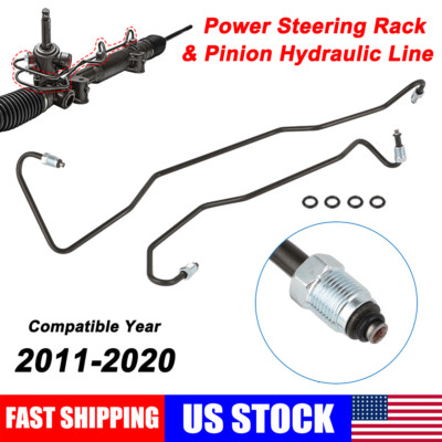 For Dodge Grand Caravan Power Steering Rack and Pinion Hydraulic Line ...