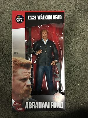 McFarlane Toys Walking Dead Abraham Ford Color Tops Red #7 Action ...