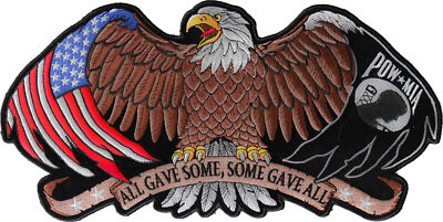All Gave Some POW MIA Eagle Patch - 12x6.1 inch - PL6759 | eBay