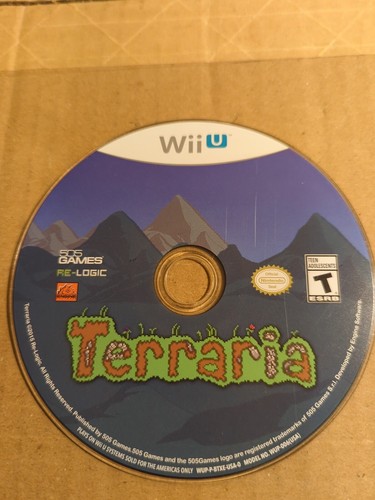 2016 Nintendo Wii U Terraria Video Game Disc Only | eBay