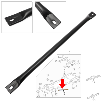 For 2001-07 Chevy / GMC Silverado 1500 Crossmember / Frame Brace ...