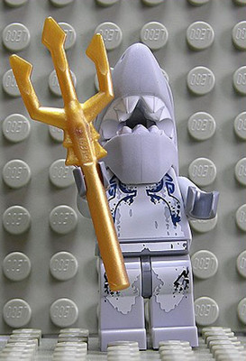 LEGO Atlantis - Shark Warrior mit Dreizack / atl004 92289 NEUWARE (e8 ...