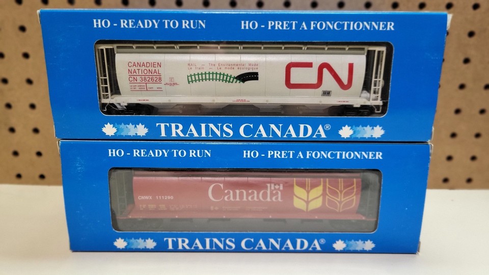 Canadian Grain Cars Rare Trains Canada Set HO | eBay