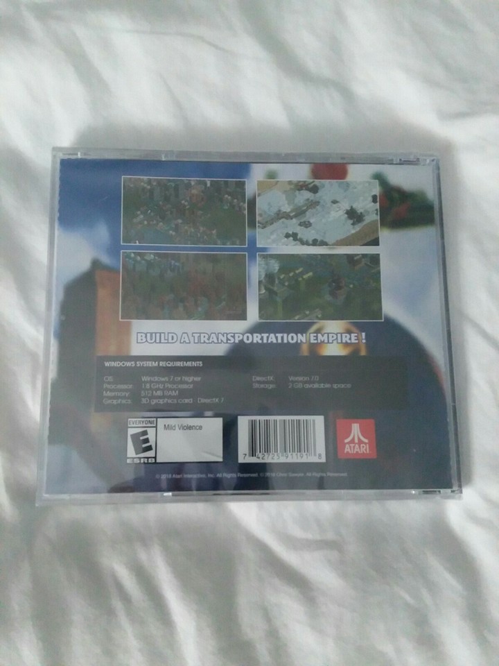 Chris Sawyer's Locomotion (PC CD-Rom Game, 2018) Sealed New (2w ...