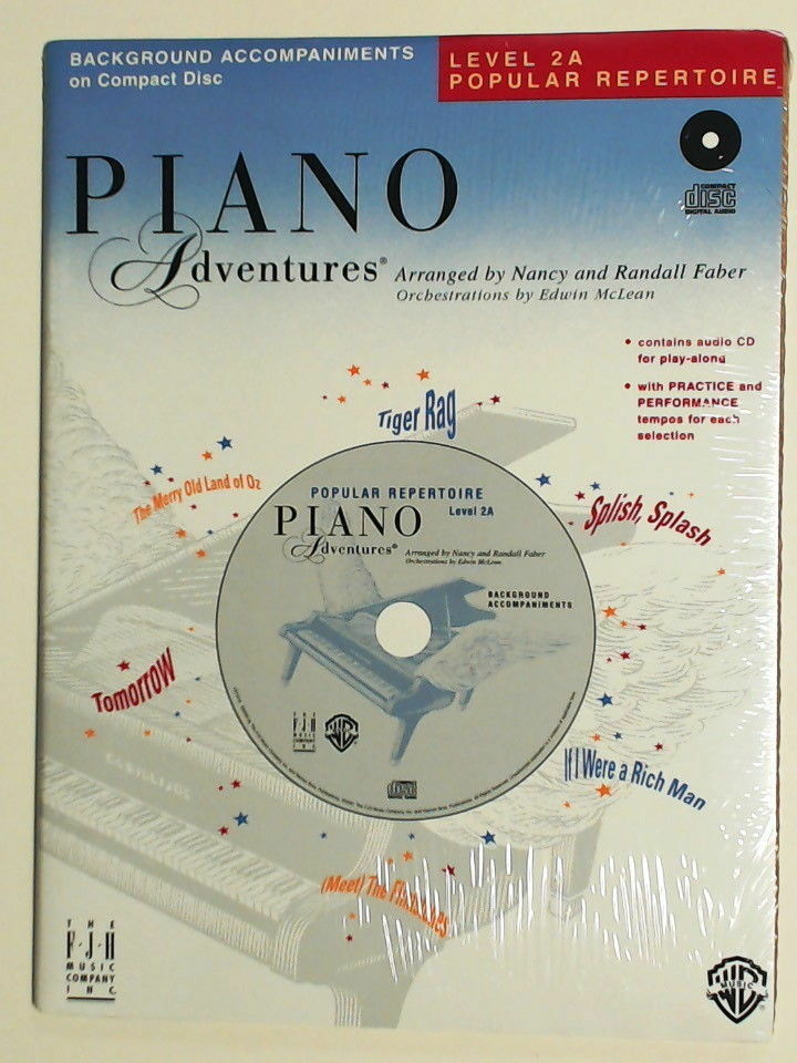 Piano Adventures Popular Repertoire Level 2A Background Accompaniment ...