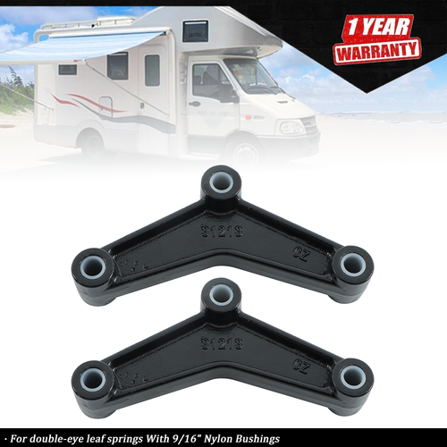 Trailer Spring Equalizers For double-eye leaf springs With 9/16" Nylon ...