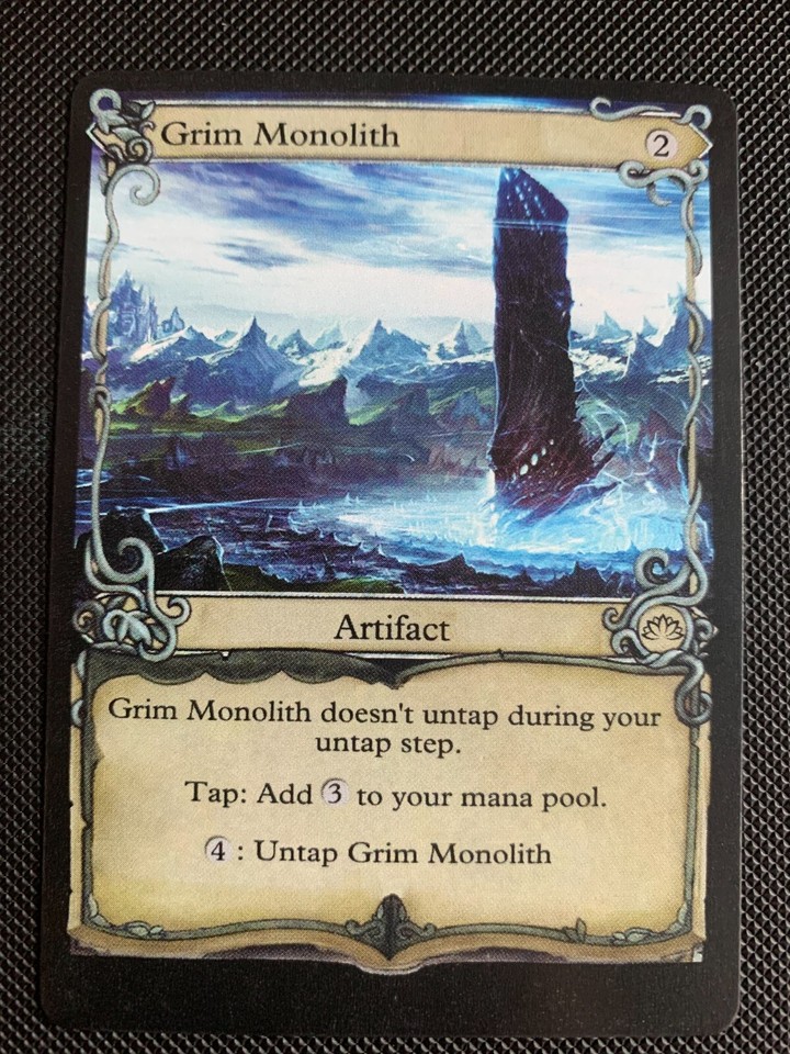 Mana Crypt Mox Diamond Mana Vault Grim Monolith Phyrexian Alter -ALT ...