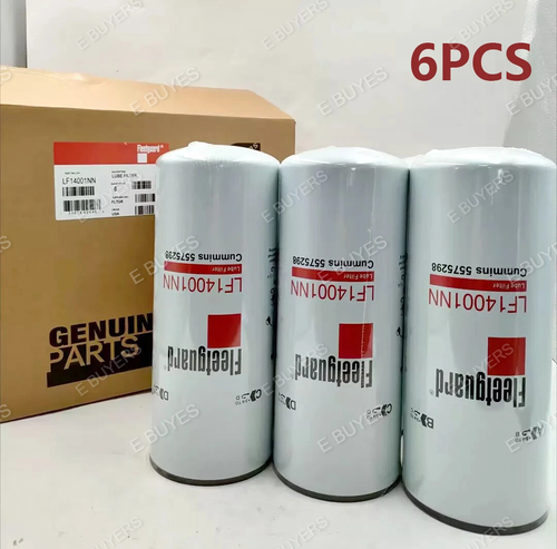6PCS Fleetguard LF14001NN Oil Filter 5575298 for Cummins X15 Engine US ...