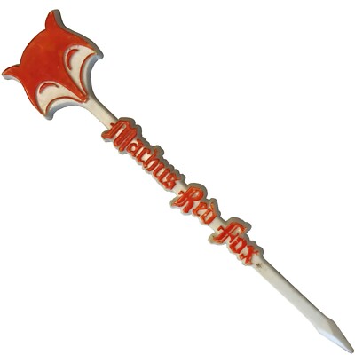 Machus Red Fox Restaurant Vintage Swizzle Stick - Jimmy Hoffa, Detroit ...