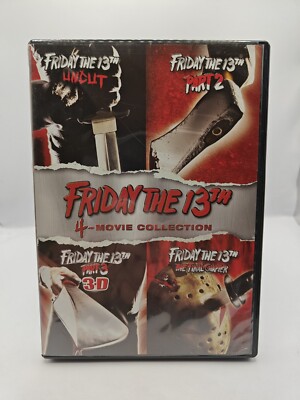 Friday the 13th: 4-Movie Collection DVD Widescreen (Victor Miller ...