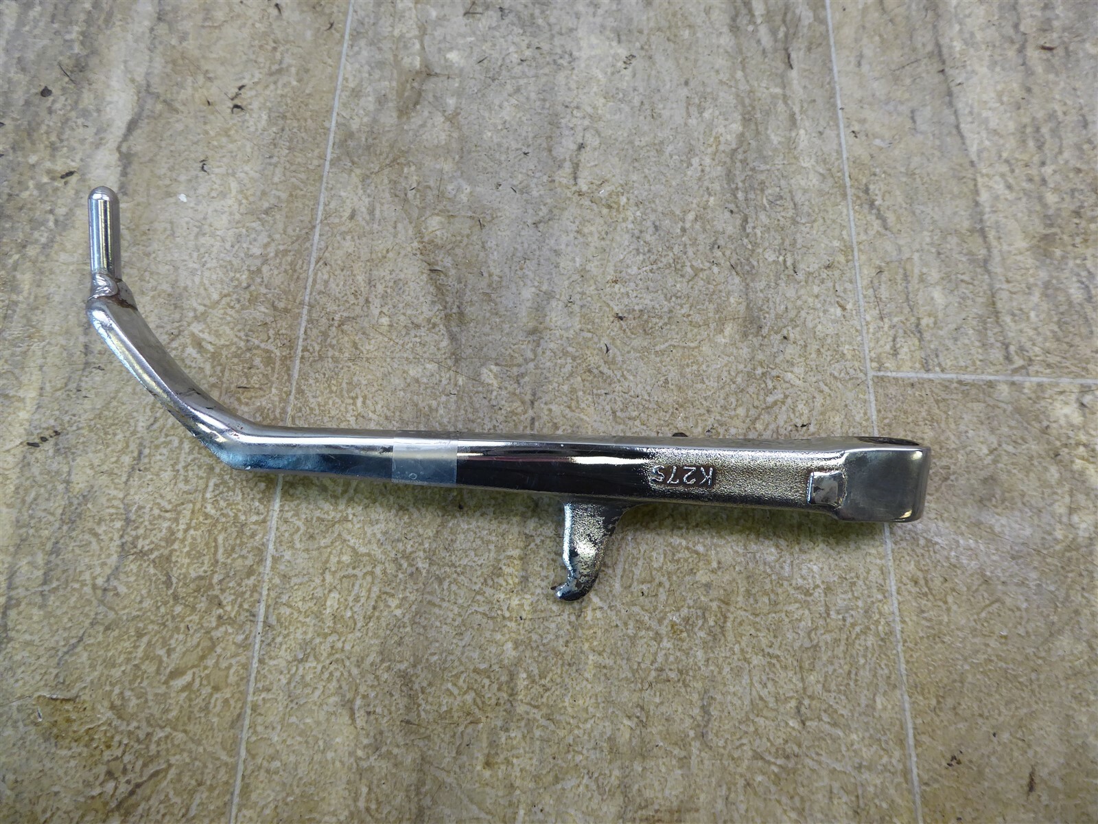 1995 Kawasaki VN1500 Vulcan K699) chrome side kickstand kick stand | eBay