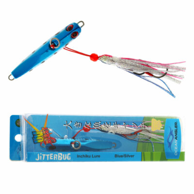 Ocean Angler Jitterbug Inchiku Lure 40g Blue Silver | eBay Australia