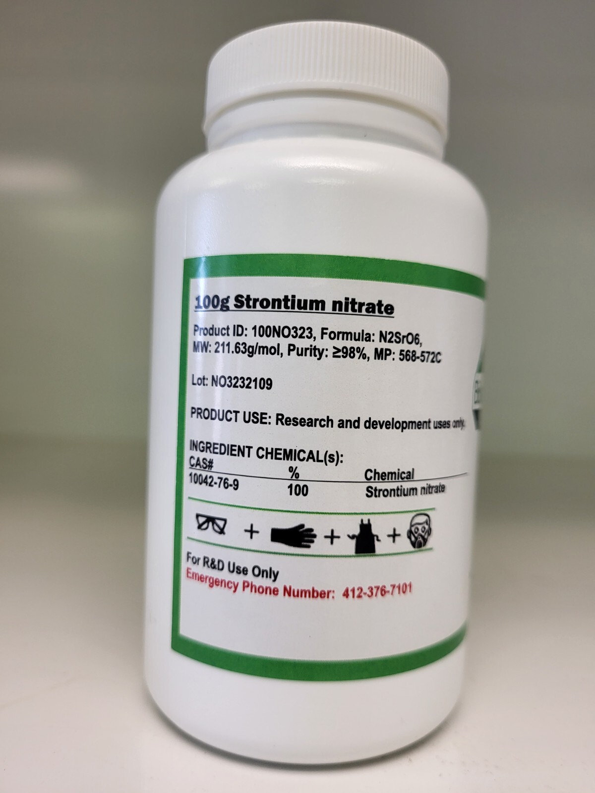 Strontium nitrate | eBay