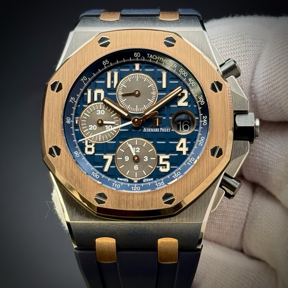 Audemars Piguet Royal Oak Offshore 42mm Rose Gold Bucherer-26471SR.OO ...