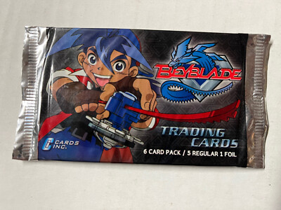 2003 Beyblade Trading Card Pack Cards Inc. Bey Blade New! | eBay