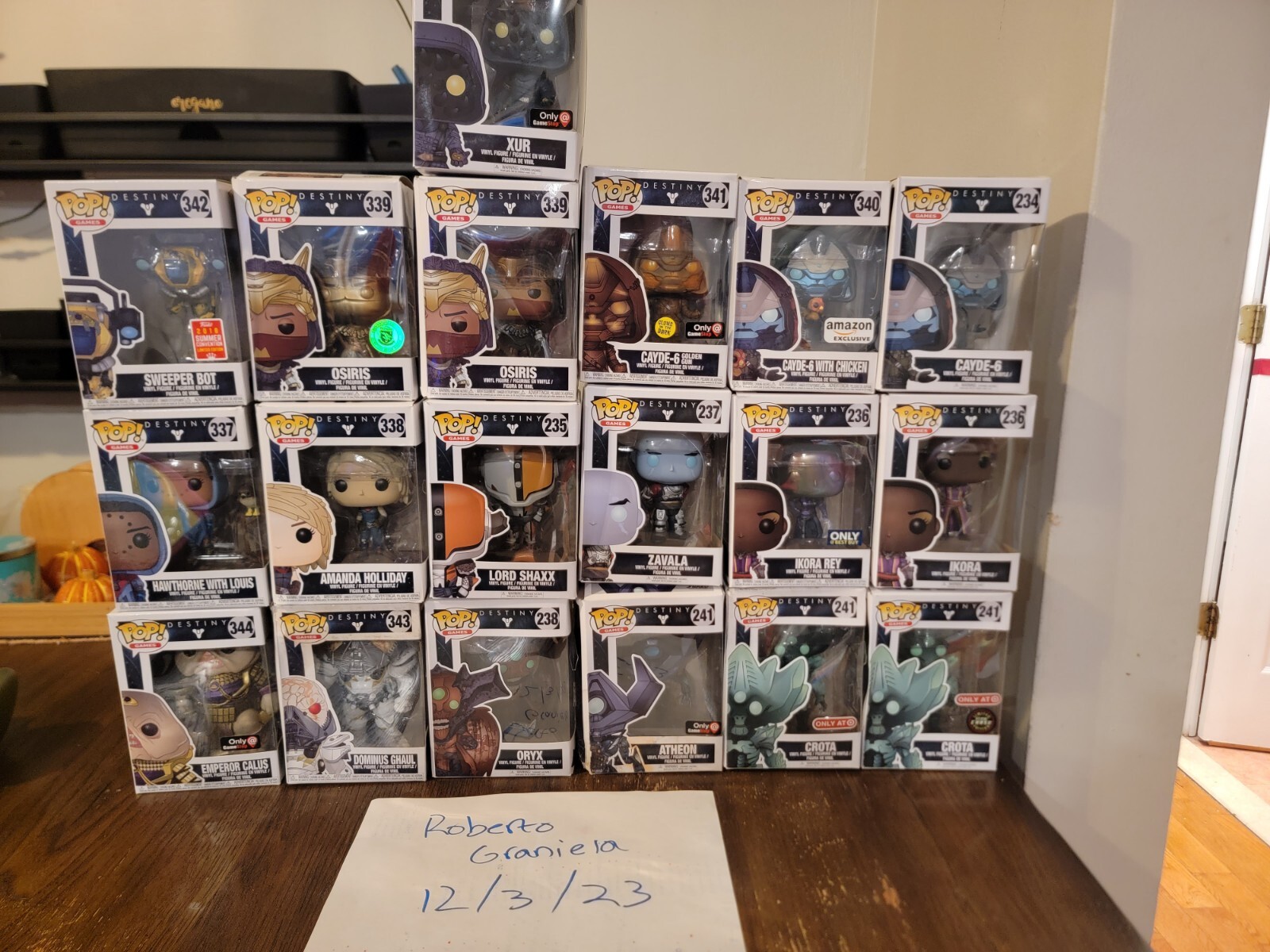 Funko Pop Destiny Set | eBay