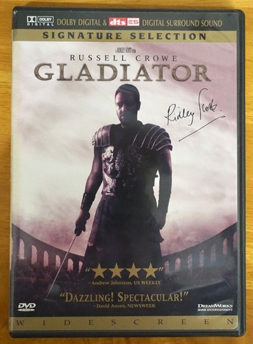 Gladiator (DVD 2000) Signature Selection Widescreen 2-Disc Set; Russell ...