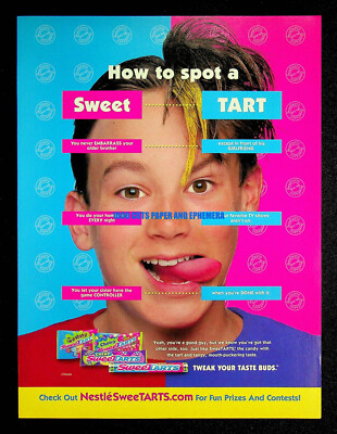 Sweetarts Candy Nestle 2002 Trade Print Magazine Ad Poster ADVERT | eBay