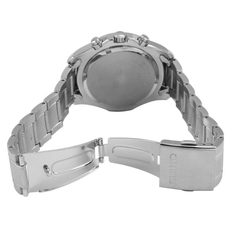 Seiko Solar Chronograph Men's Watch SSC005P1 | eBay