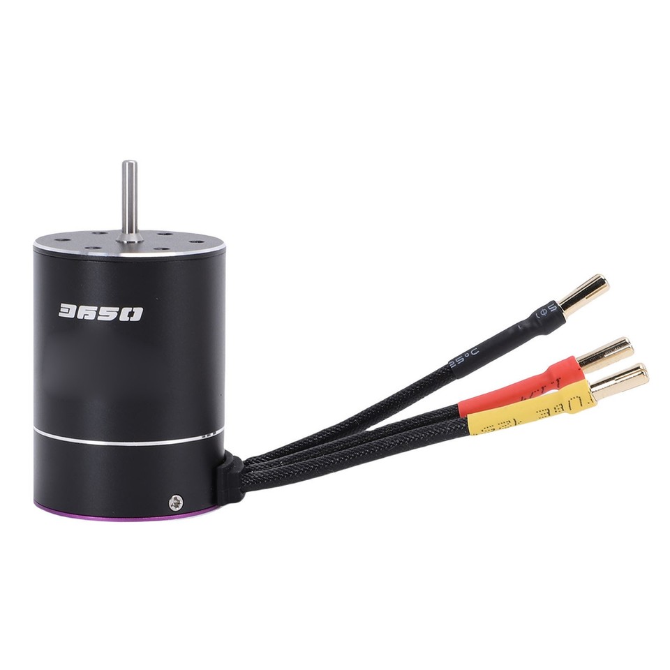 RC 3650 High Speed Brushless Motor Purple Black Shell 4300KV | eBay