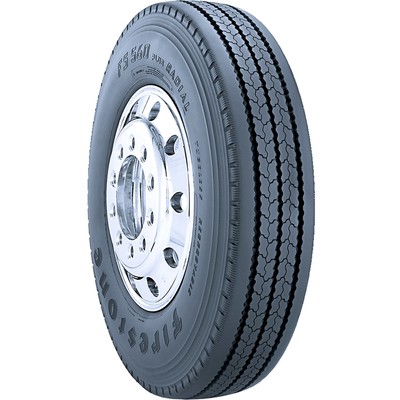 4 Tires Firestone FS560 Plus 255/70R22.5 Load H 16 Ply Steer Commercial ...