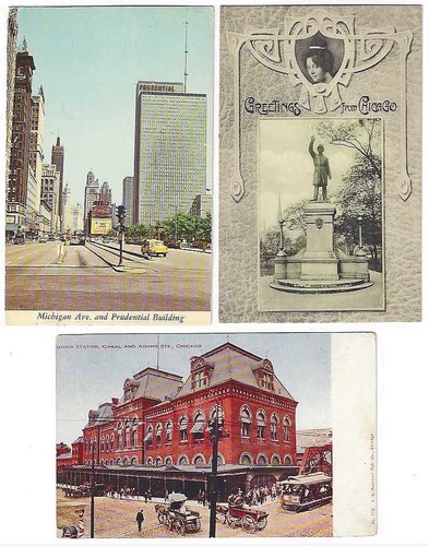 8 Illinois, Chicago, Aurora, Centralia, Joliet, Evanston, Rock Island ...