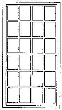 Grandt Line 3712 O Scale Rico Engine House Windows -- 24-Pane, Scale 4 ...