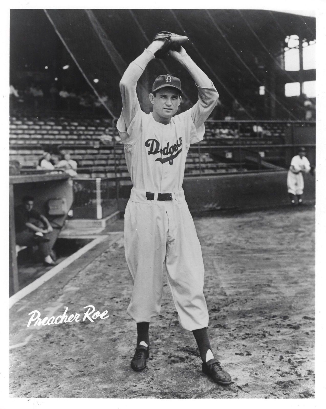 PREACHER ROE DODGERS STAR PITCHER CLASSIC 8x10 dodgers | eBay